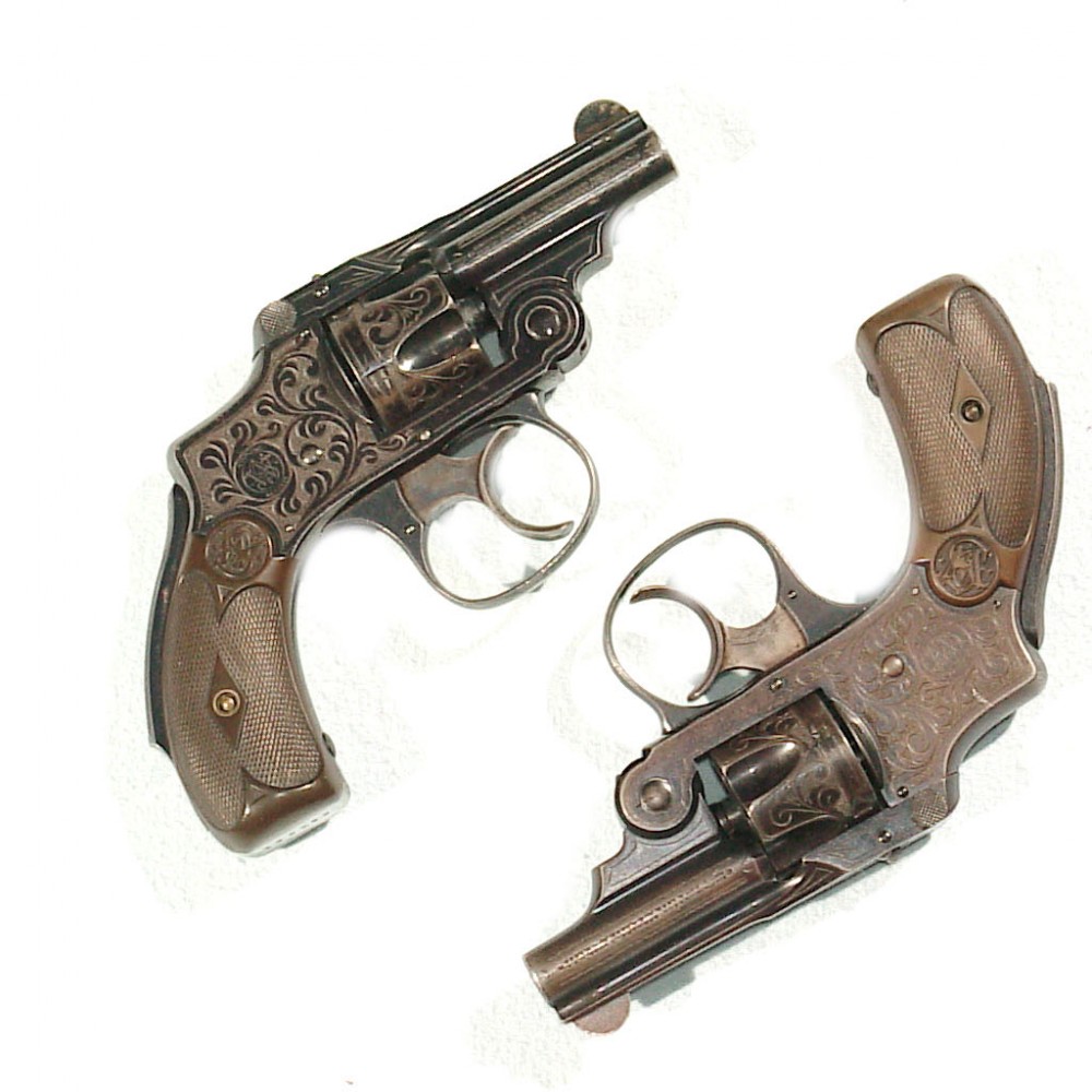 Monty Whitley, Inc. | PAIR OF ENGRAVED S&W NEW DEPARTURE “BICYCLE MODEL ...