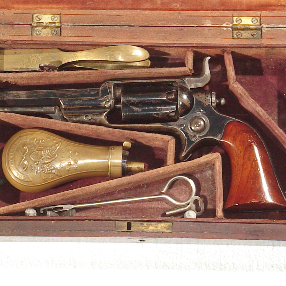 Monty Whitley, Inc. | COLT 3rd MODEL 1855 ROOT REVOLVER IN IT’S ...