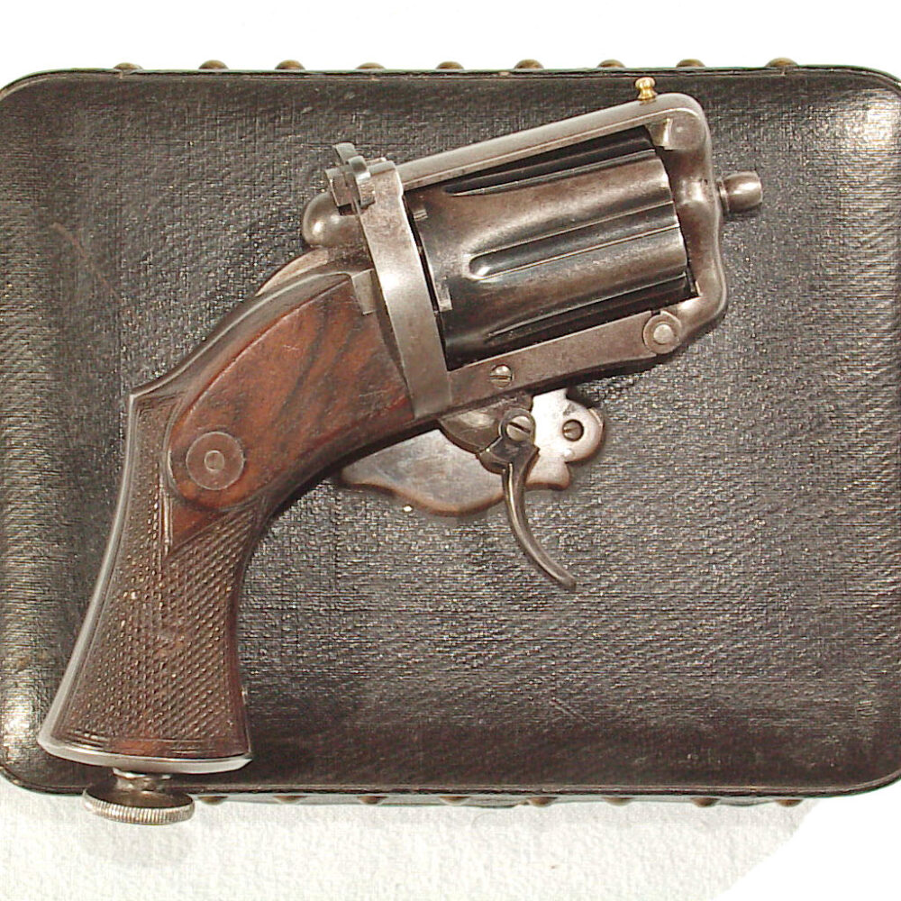 Monty Whitley, Inc. | CASED FRENCH PEPPERBOX REVOLVER BY “DEVISME, PARIS”